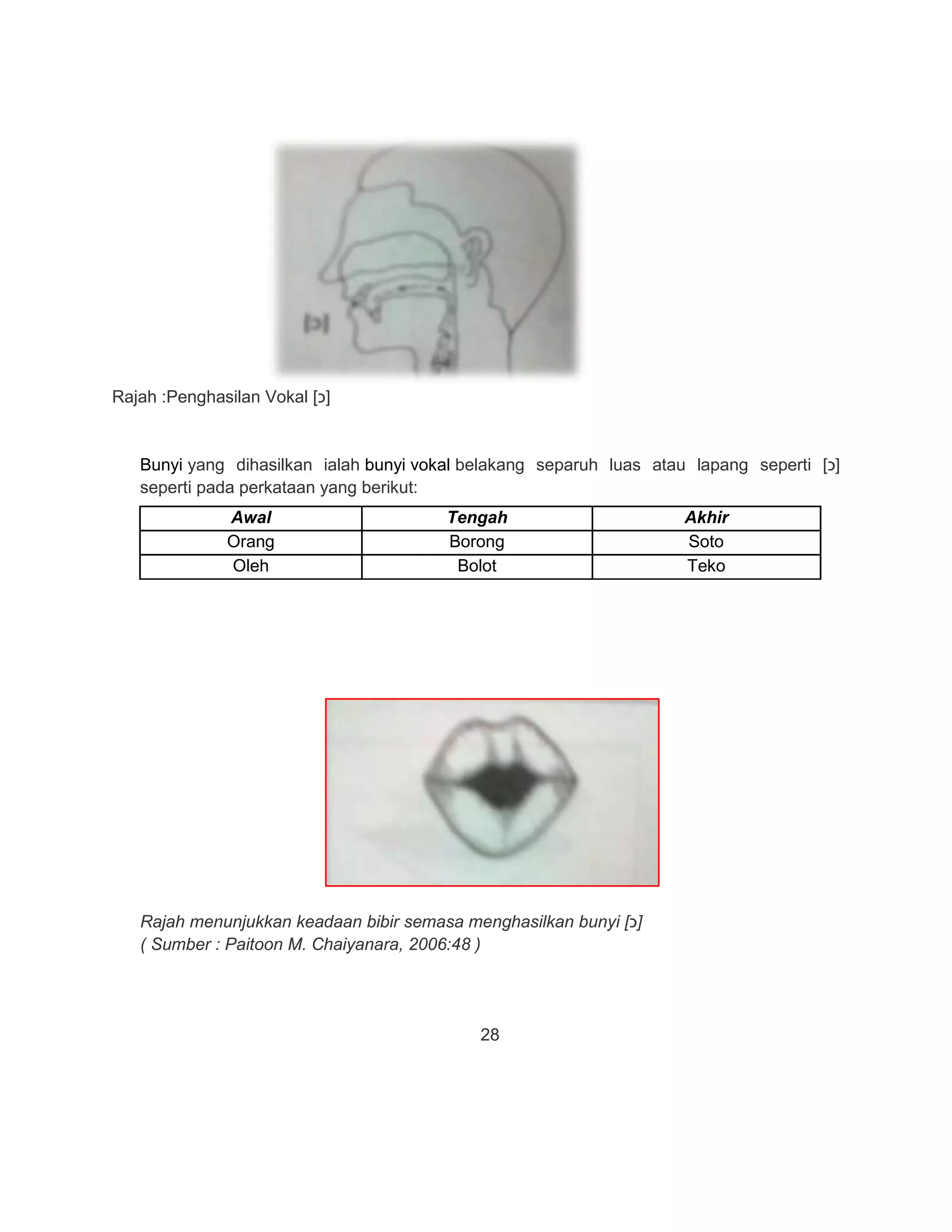 FONETIK DAN FONOLOGI (VOKAL & KONSONAN) | DOCX