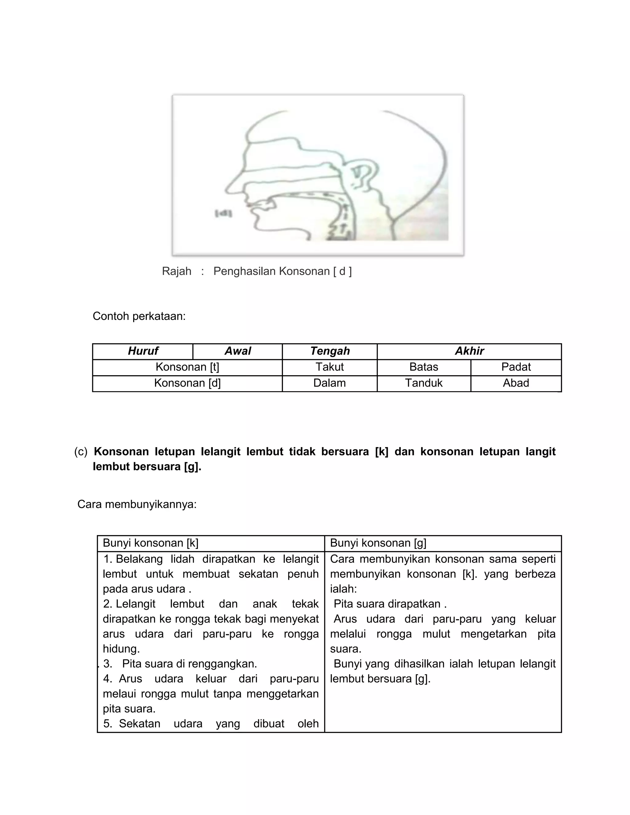 FONETIK DAN FONOLOGI (VOKAL & KONSONAN) | DOCX