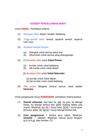 Fonetik dan fonologi pjj | DOC