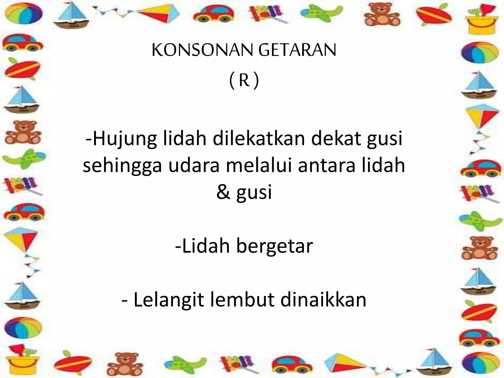 Fonetik & Fonologi : Bunyi Konsonan | PPTX