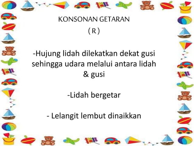 Fonetik & Fonologi : Bunyi Konsonan | PPTX