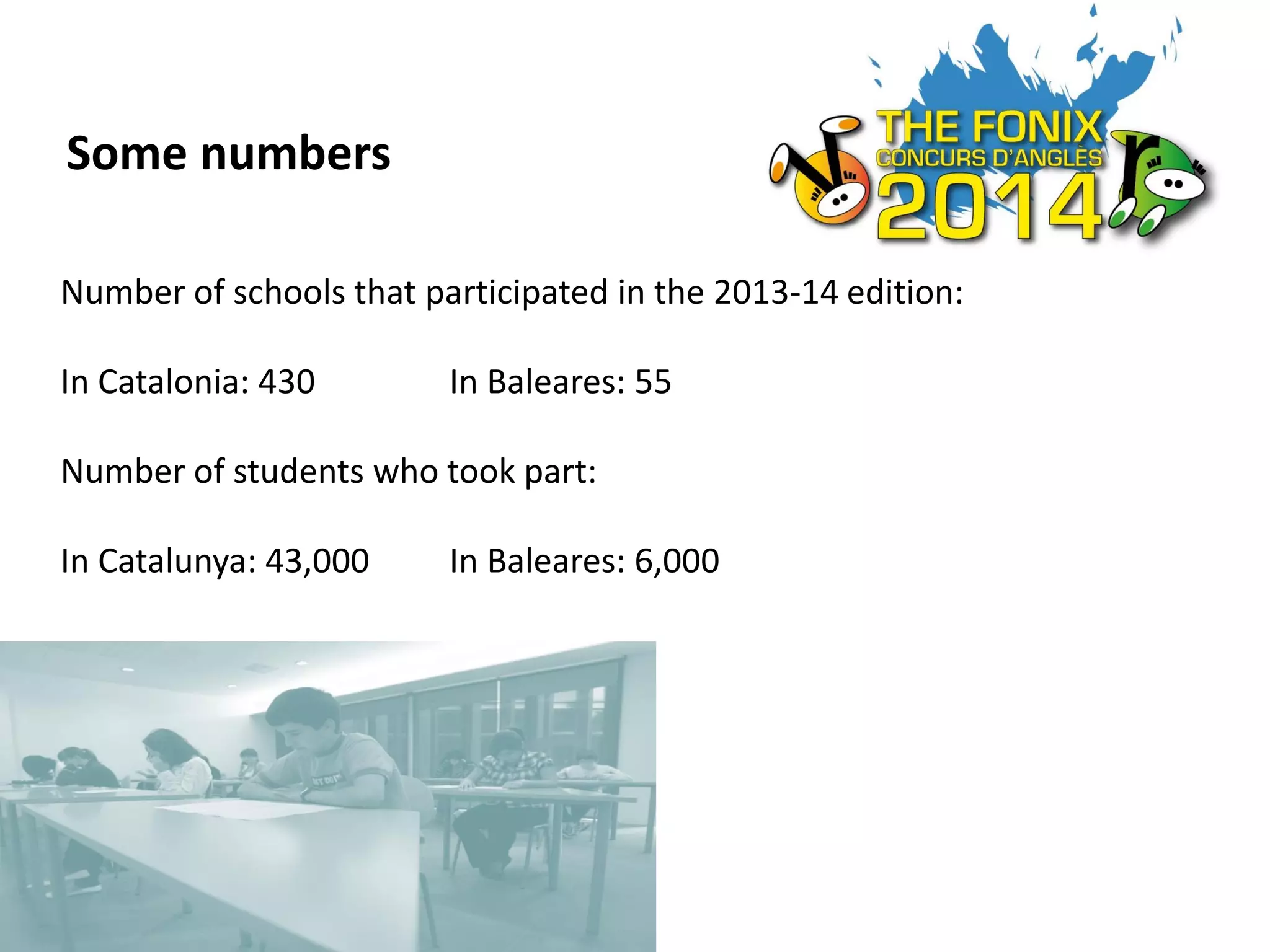 The FONIX - our English language competition | PPT