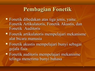 Fonologi | PPT