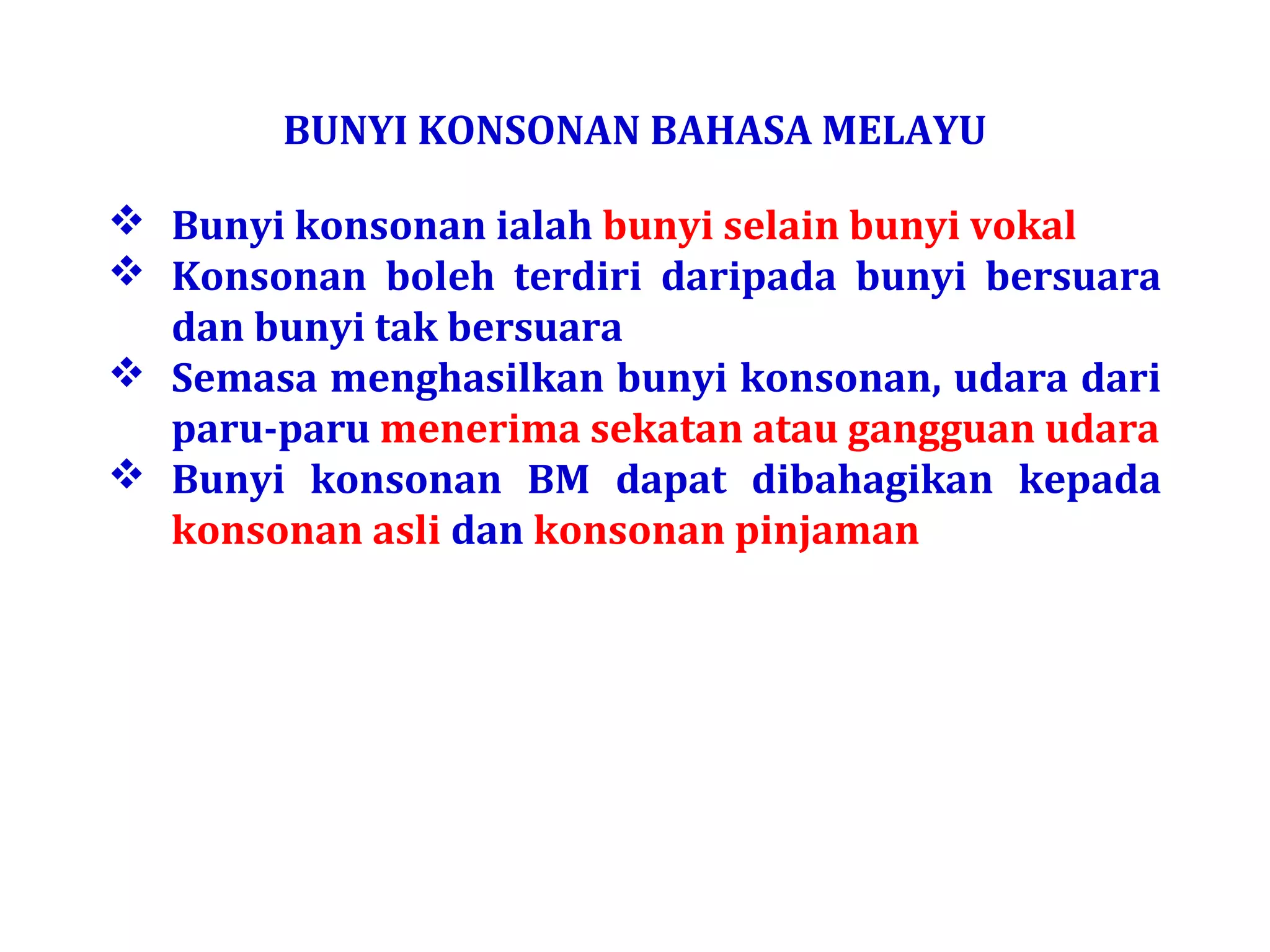 Vokal Bahasa Melayu | PPT