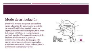 Fonología y Fonética | PPTX