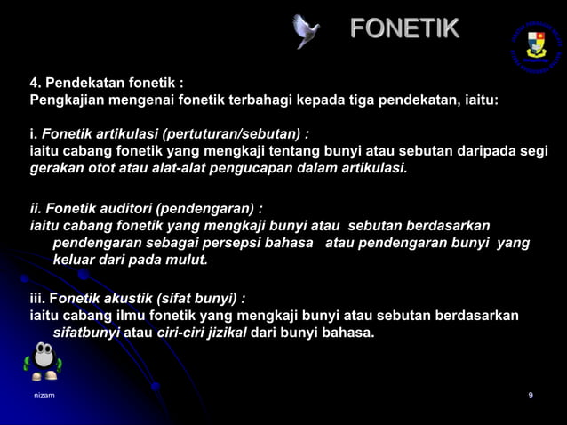 Fonologi & fonetik | PPTX