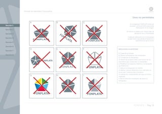 Manual Imagen Corporativa desarrollado para FONPLATA. 2014 | PDF