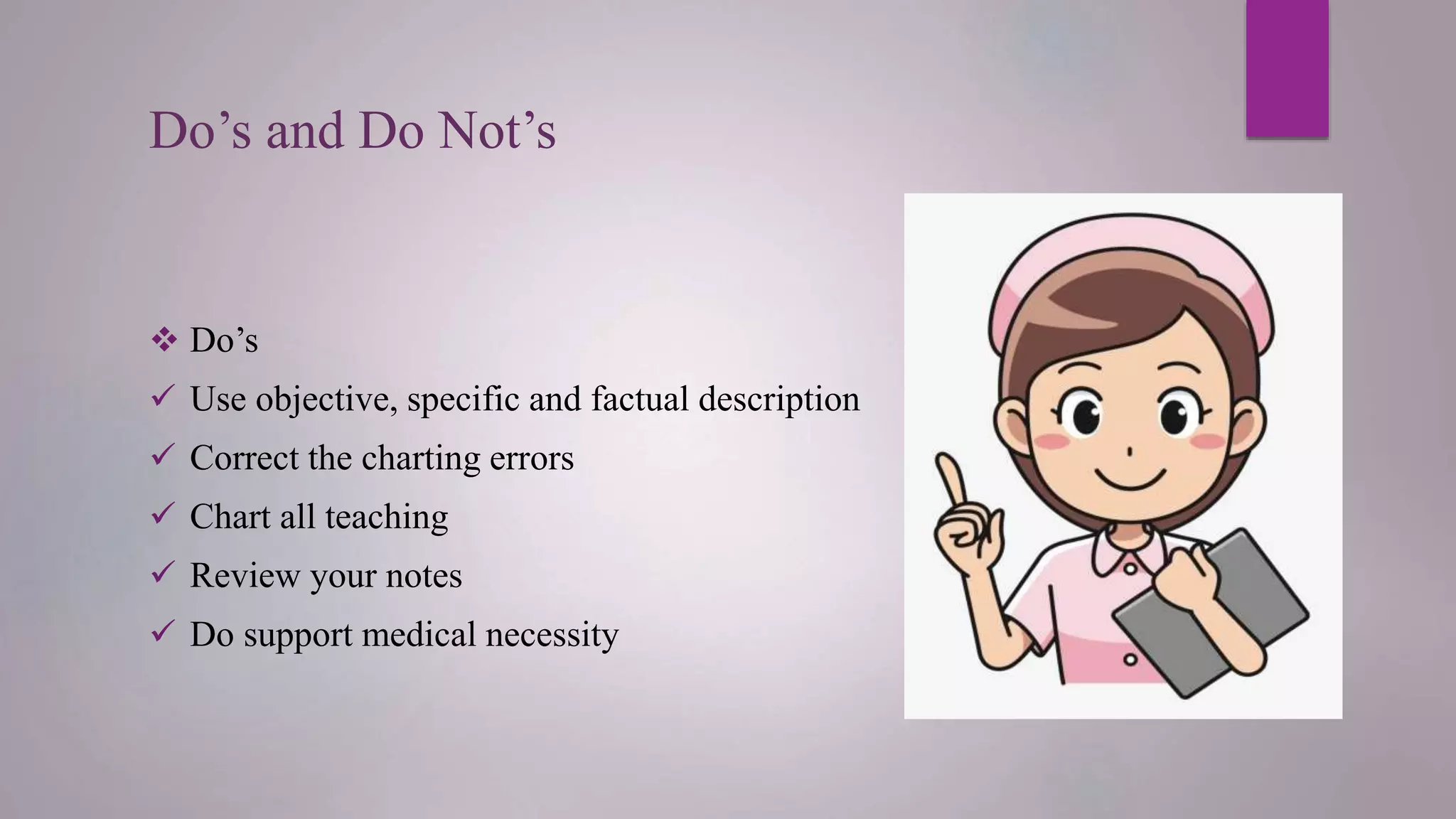 Nursing documentation ppt | PPTX