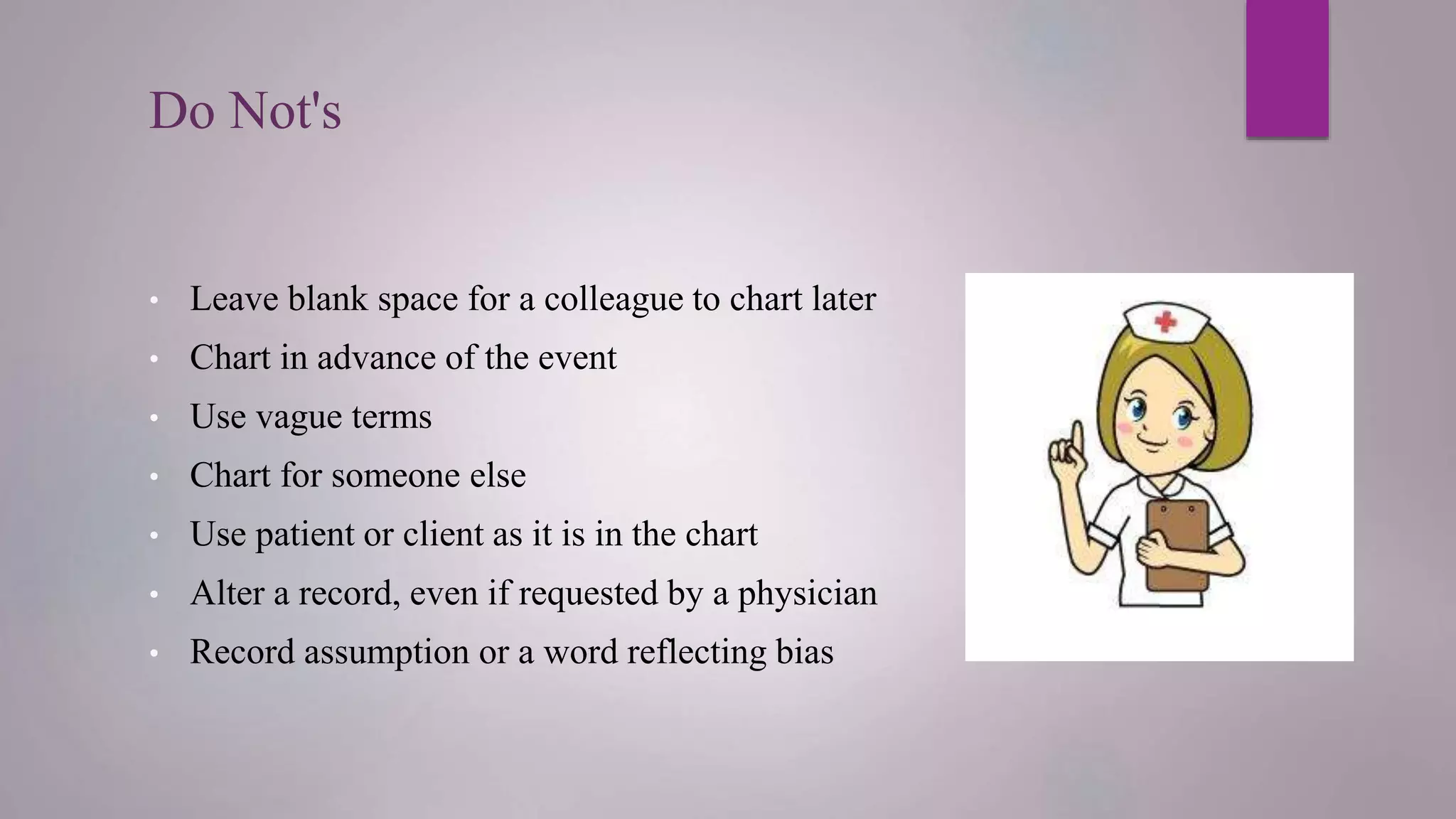 Nursing documentation ppt | PPTX