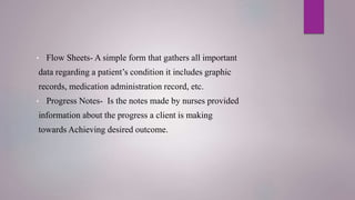 Nursing documentation ppt | PPTX
