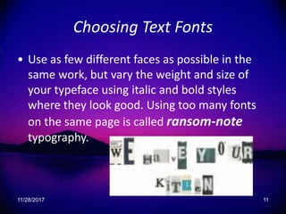 what is Font in multimedia | PPTX
