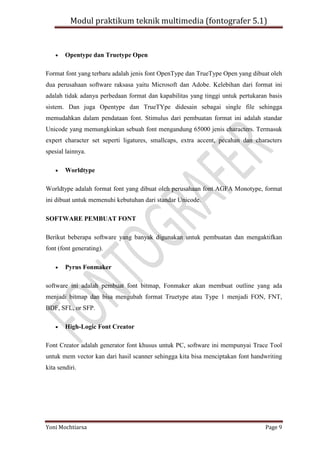 Fontografer | PDF