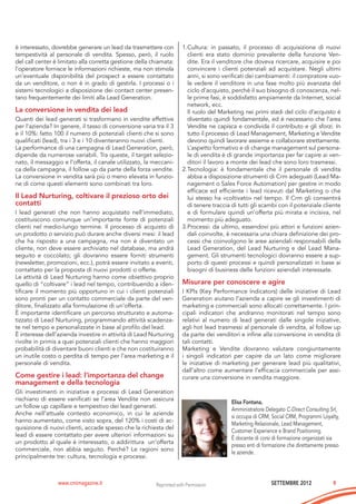 Lead generation, lead nurturing e lead management | PDF