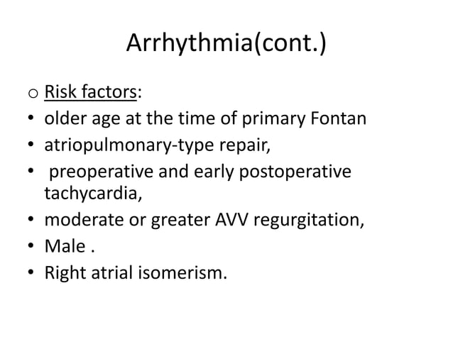 FONTAN CIRCUIT.pptx | Heart and Cardiovascular Diseases | Diseases and Conditions