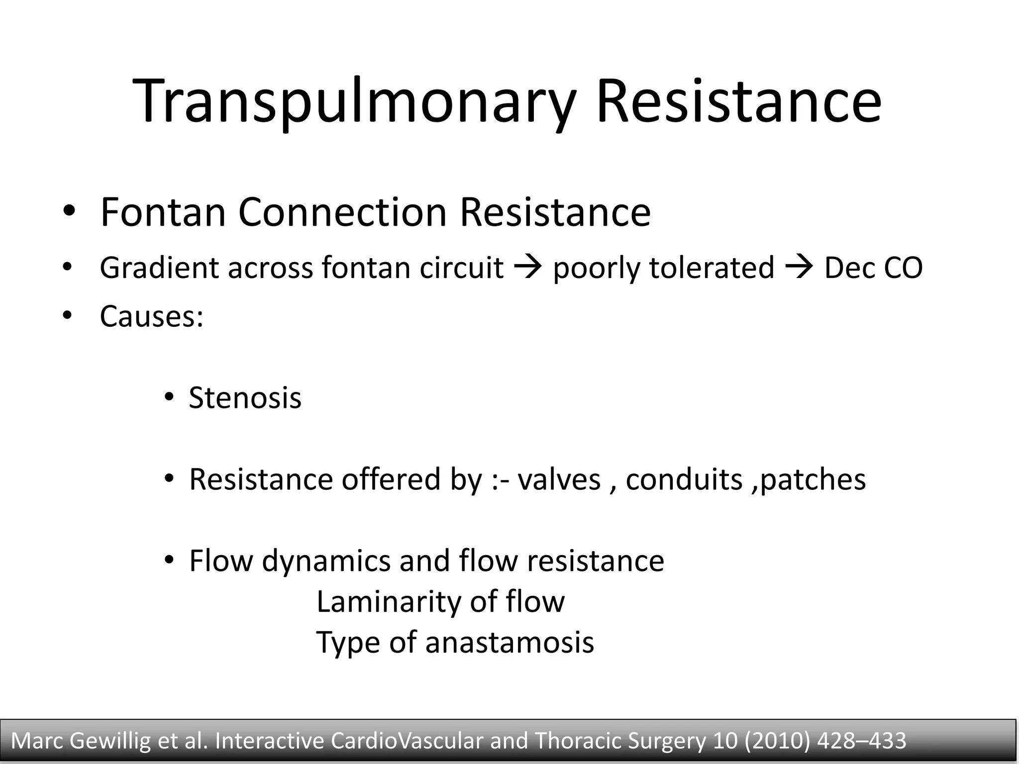Fontan circulation | PPTX