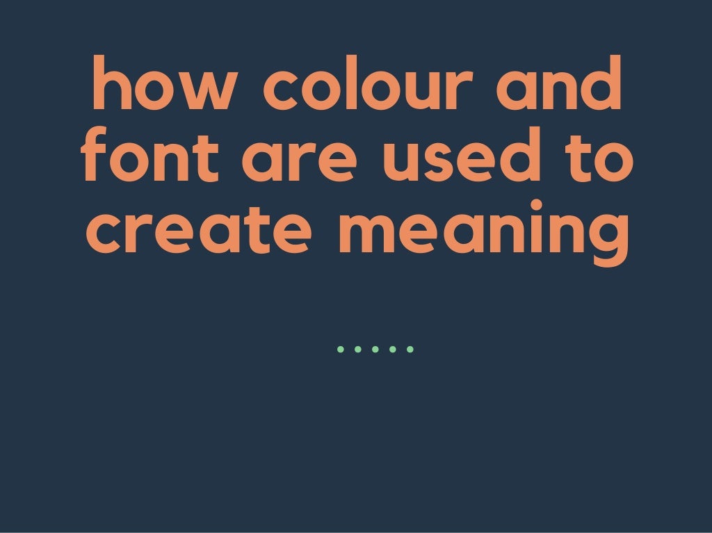 Font Colour font-colour