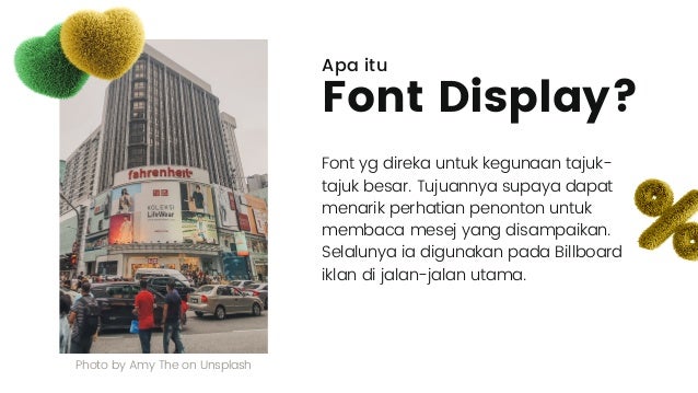 Font Display yang Unik | PDF