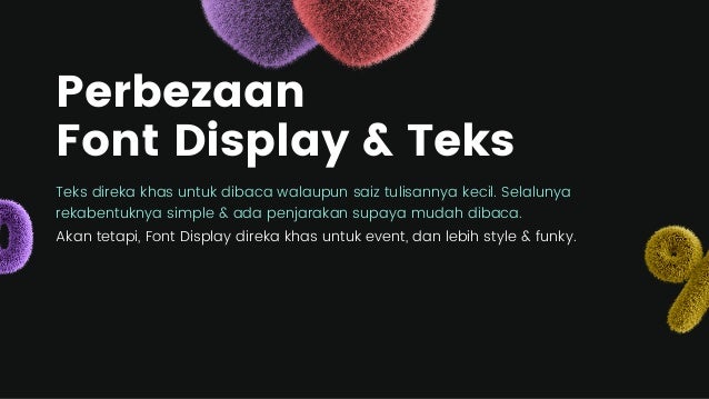Font Display yang Unik | PDF