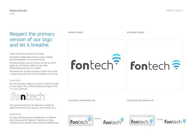 Fontech Brand Guidelines | PPT