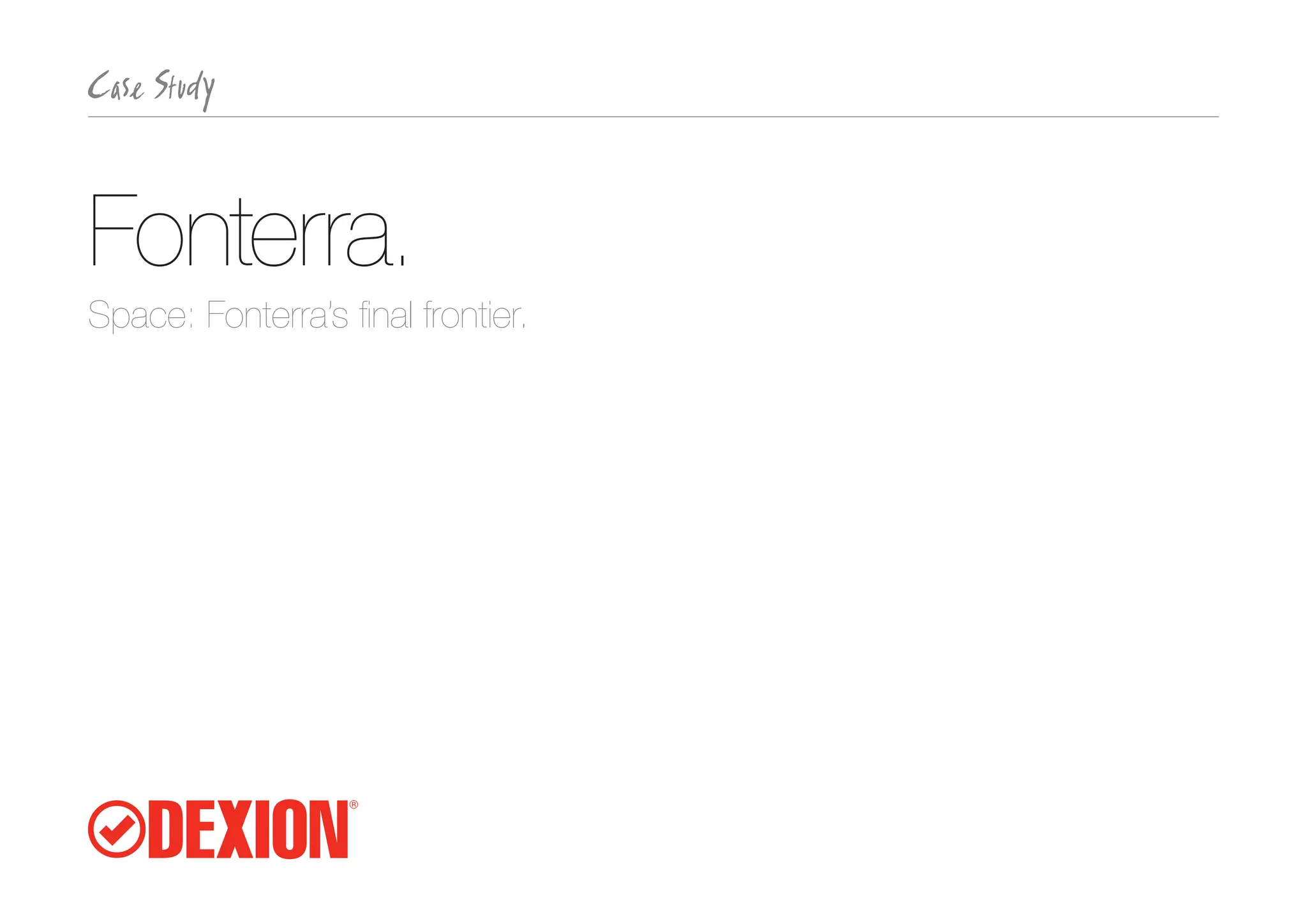 Fonterra case study | PDF