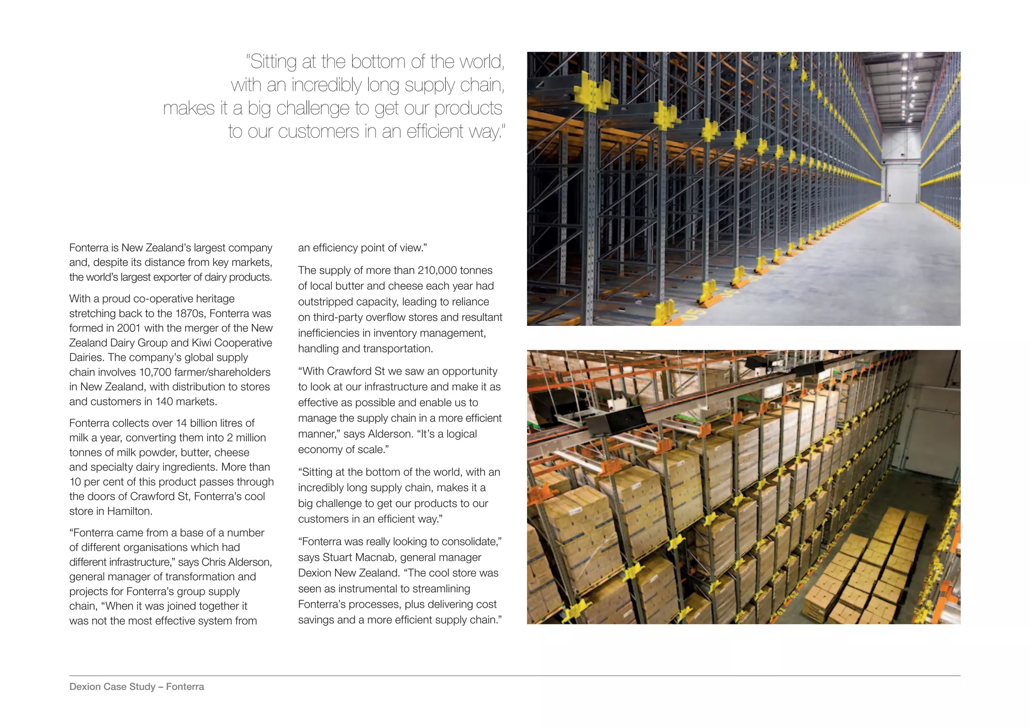 Fonterra case study | PDF