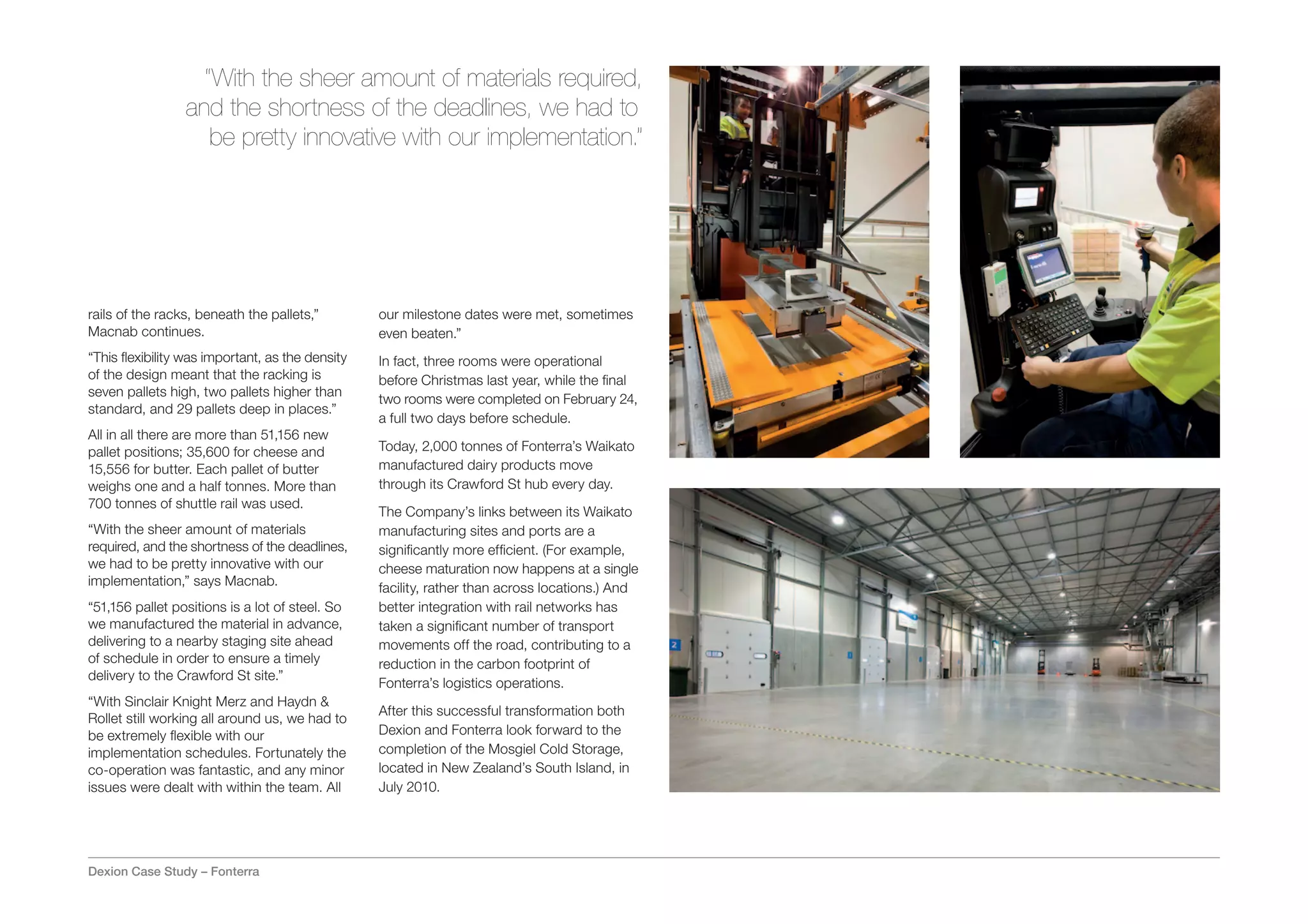 Fonterra case study | PDF