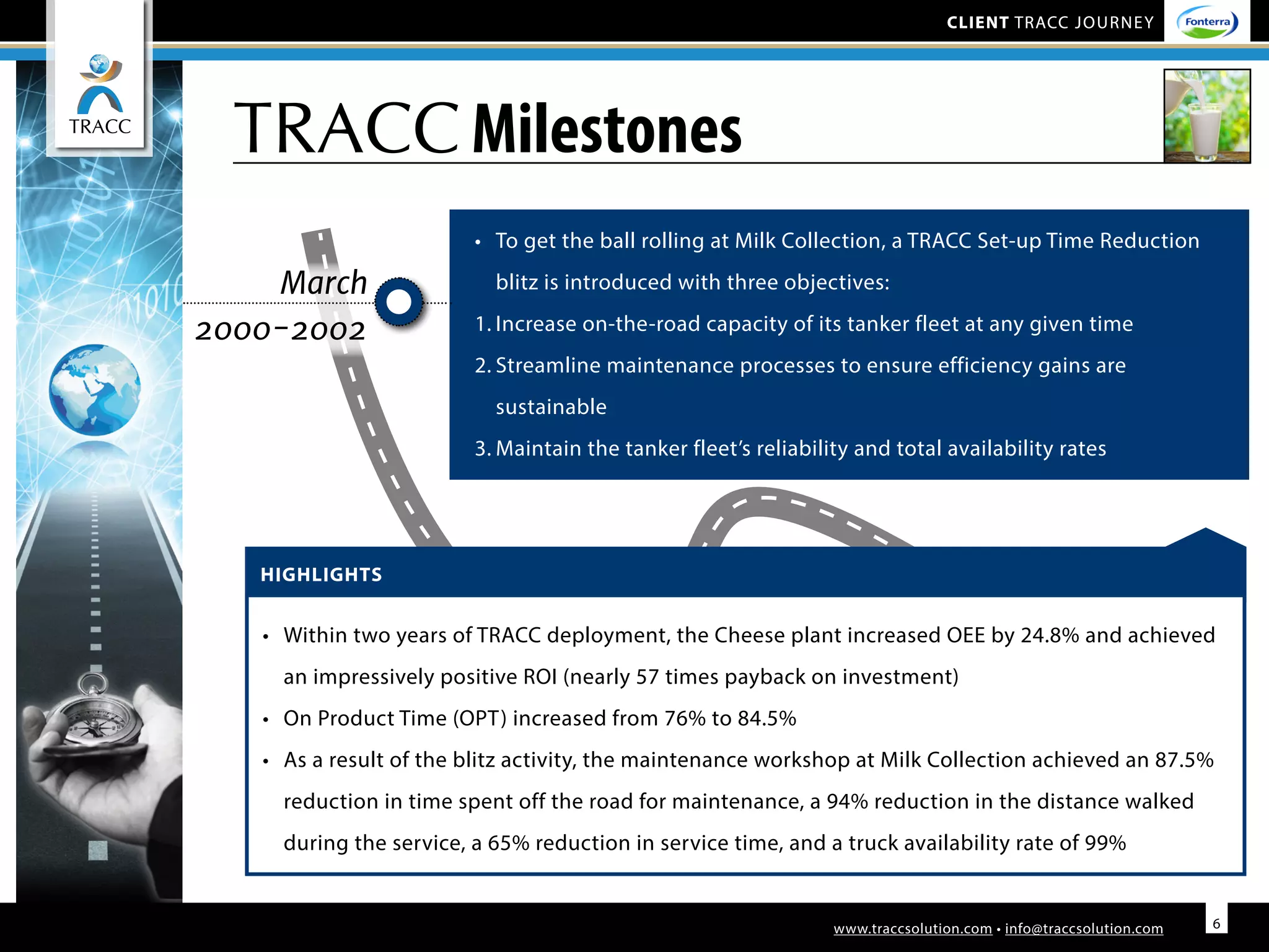 Fonterra TRACC journey to world class | PDF