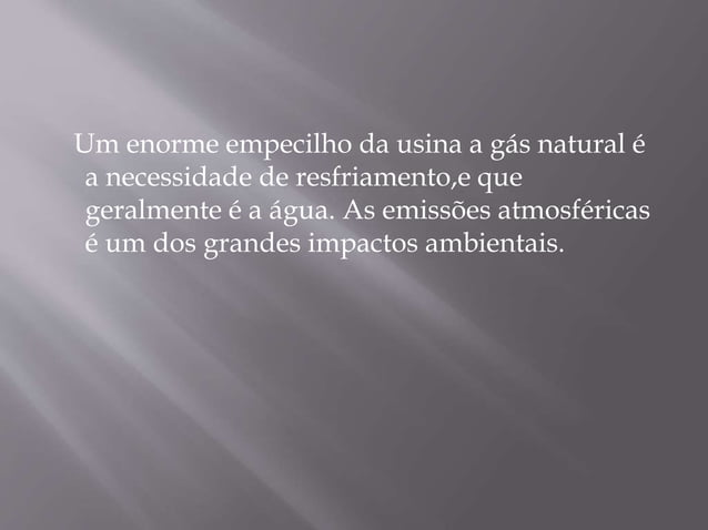 Fontes de energia-Gás Natural | PPT