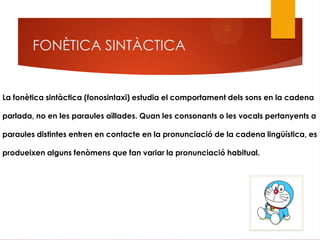 Fonètica sintàctica | PPTX