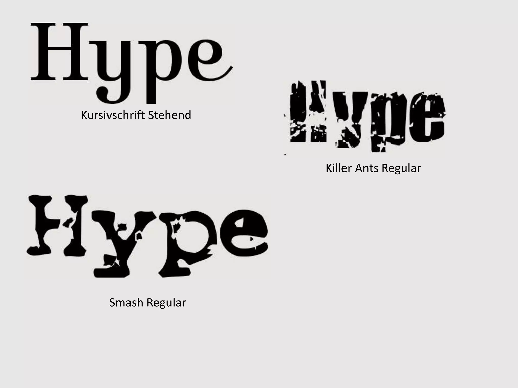 Font ideas | PPTX