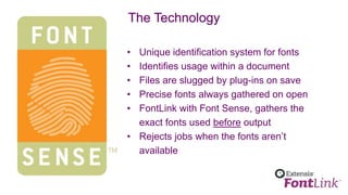 FontLink - Serving Fonts in your Adobe InDesign Server Workflow | PPTX