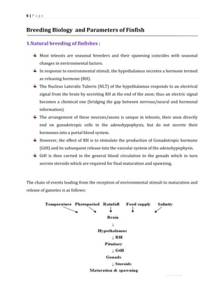 Breeding Biology & Parameters of Finfish and Shellfish by Syekat | PDF