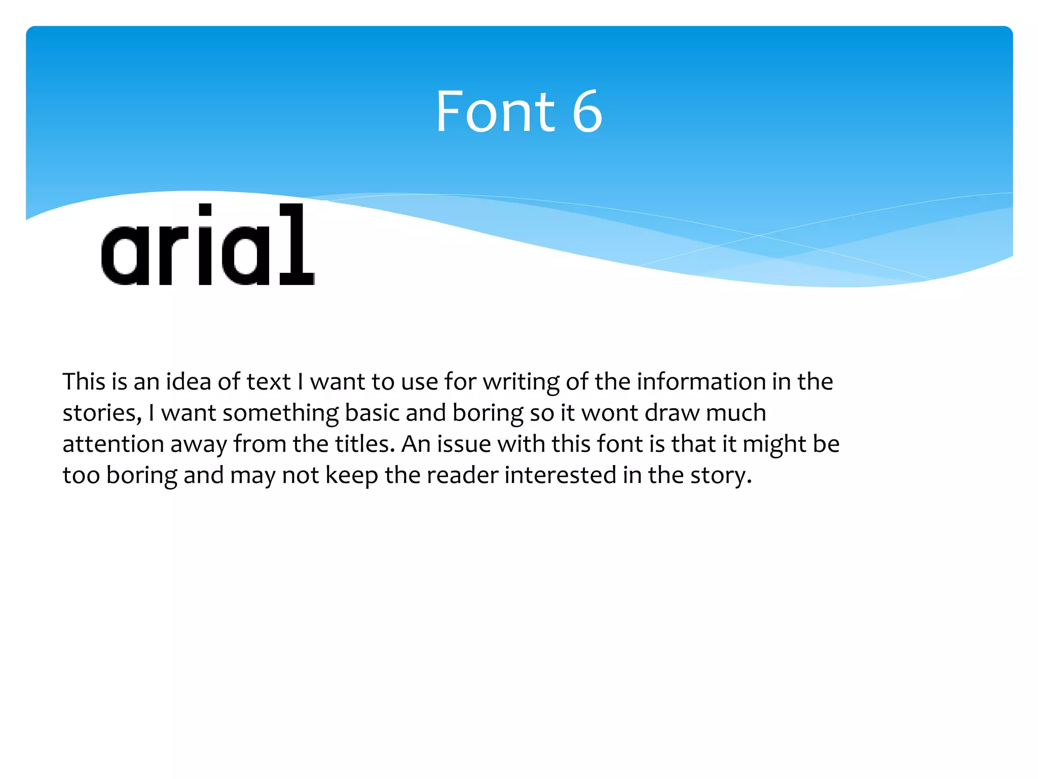 Font Research | PPTX