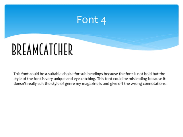 Font Research | PPTX