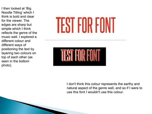 FONT RESEARCH AND DESIGN | PPT