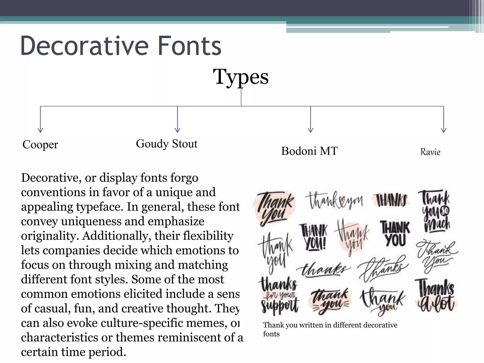 Font research | PPTX