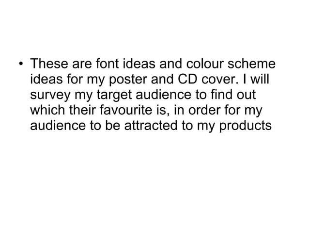 Fonts and Colour Schemes | PPT