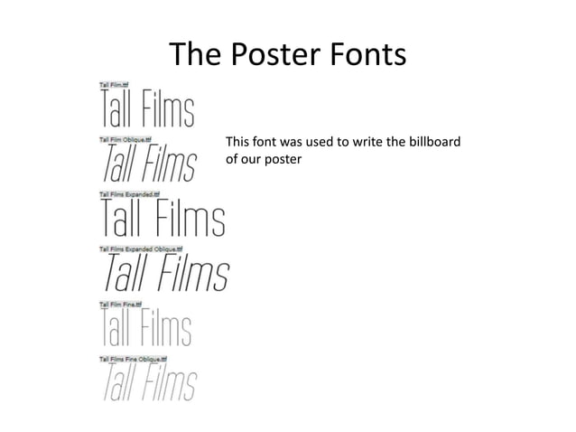 Imported fonts | PPTX