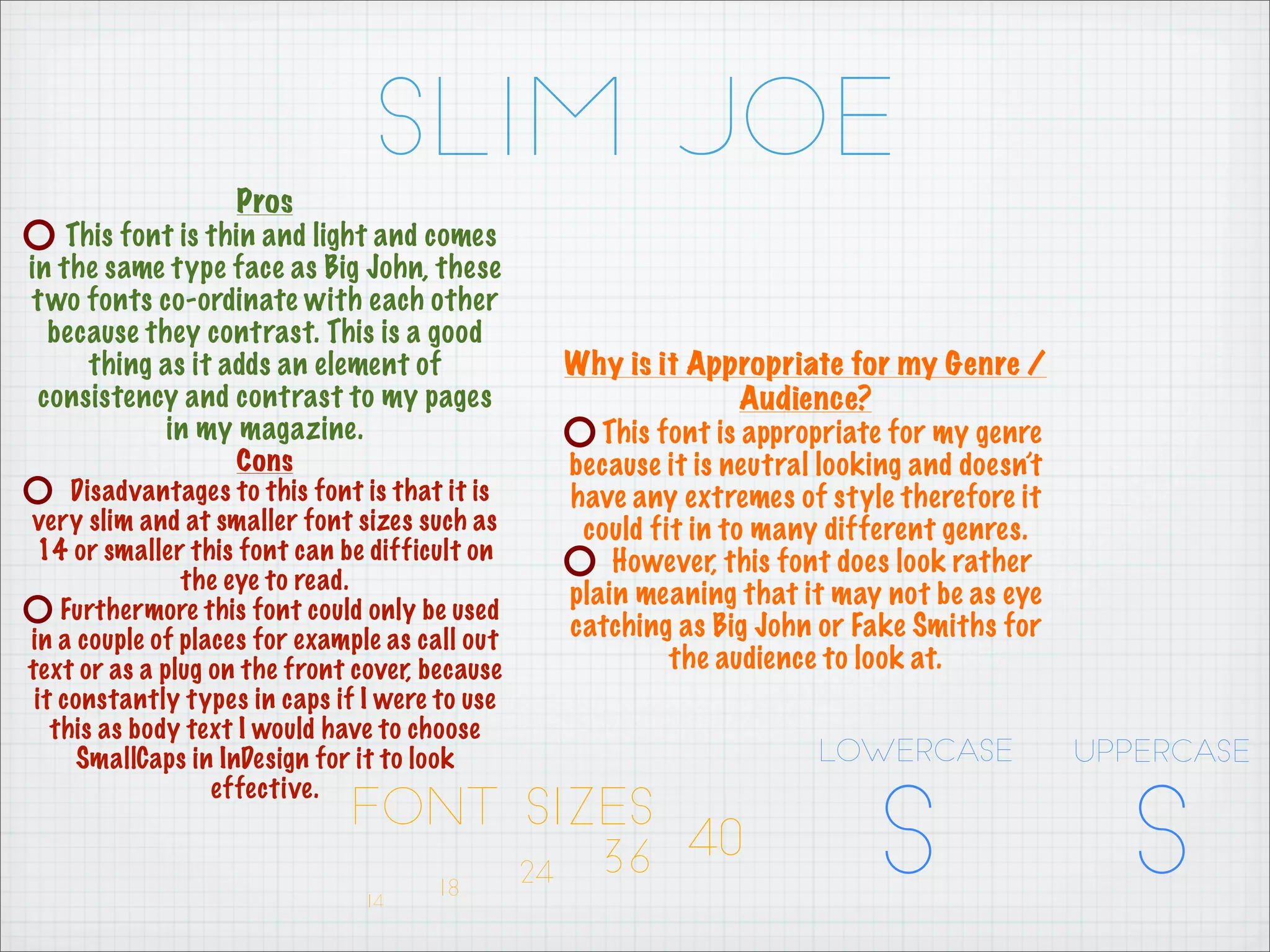 Fonts analysis | PDF