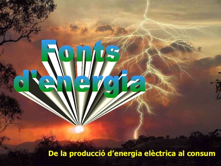 Fonts d'energia