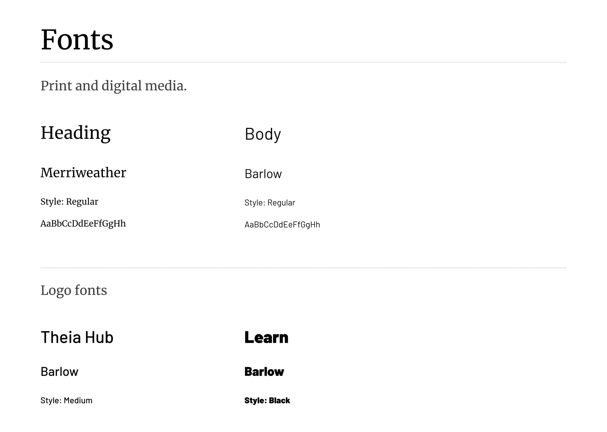 Fonts guide for design in graphic and thumbnail | PPT