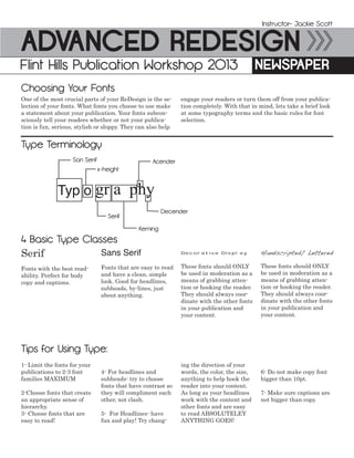 Font stylesheet | PDF