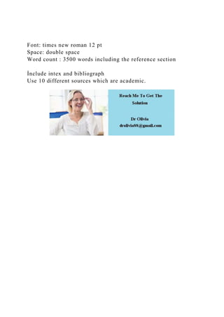 Font times new roman 12 ptSpace double spaceWord count 350.docx