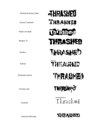 Font types | PDF