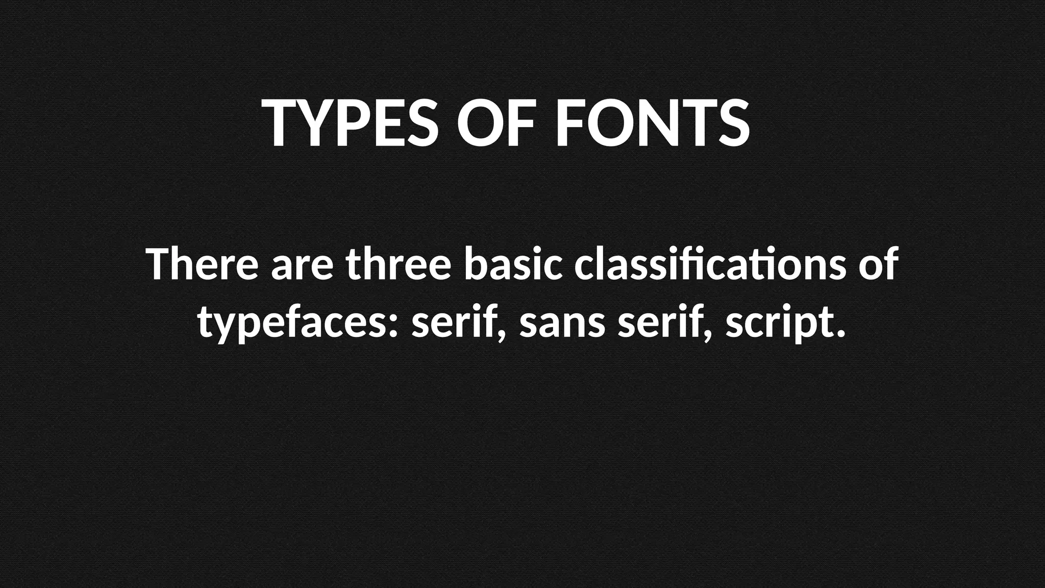 FONT TYPES AN INTODUCTION & TYPOGRAPHY FONT STYLES | PPTX