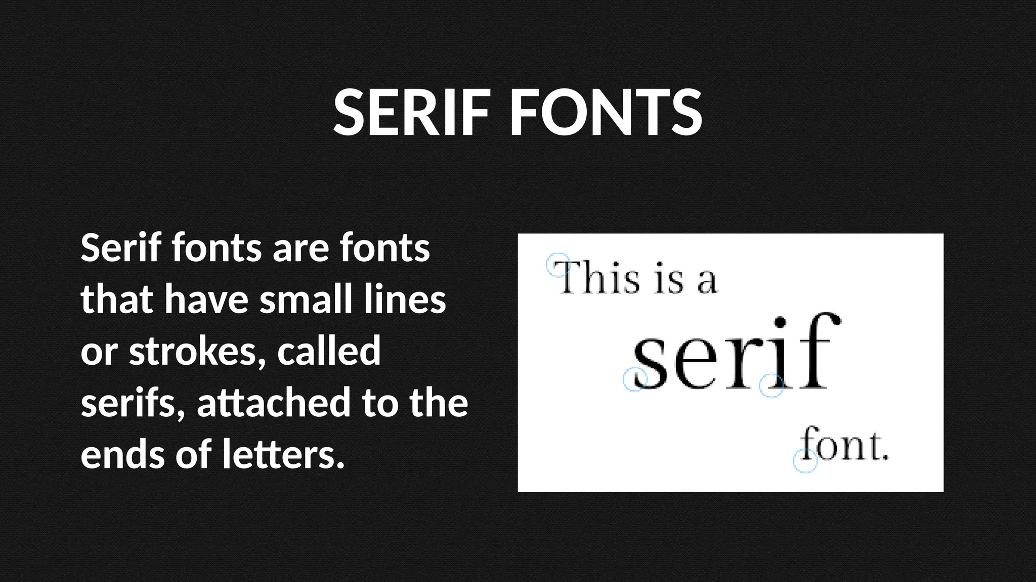 FONT TYPES AN INTODUCTION & TYPOGRAPHY FONT STYLES | PPTX