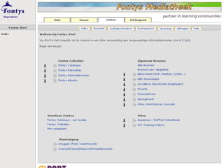 Fontys Library Portal | PPT