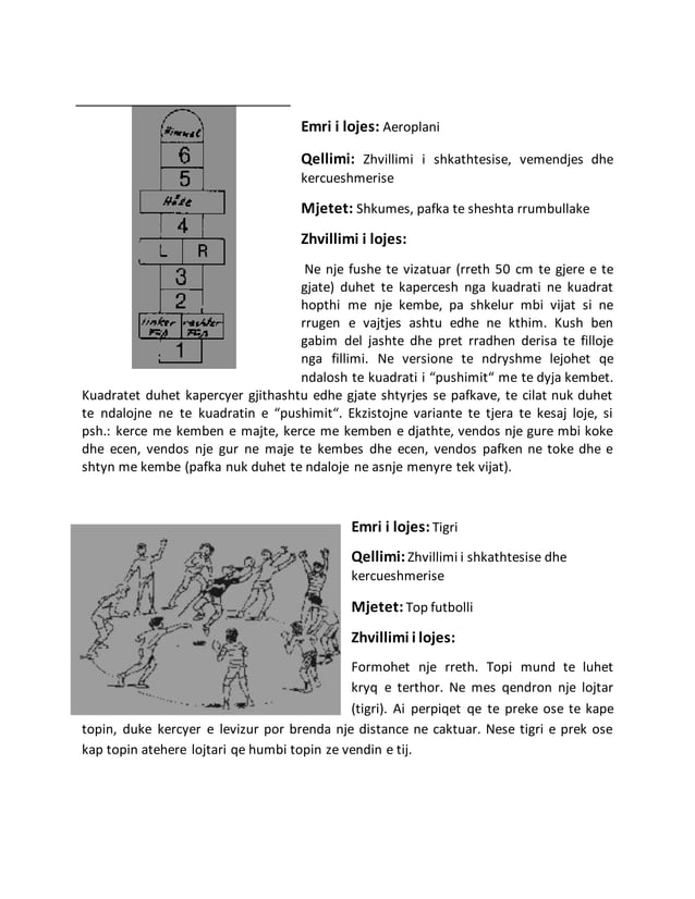 Lojrat popullore | DOCX