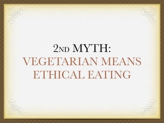 Common Food Myths | KEY