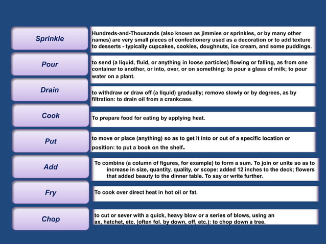Food | PPTX | Cooking | Food & Drink